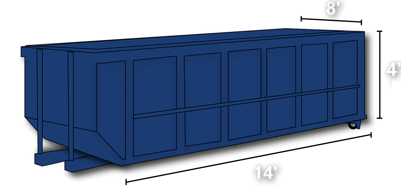 15 Cubic Yard Dumpster Rentals | Bargain Dumpster