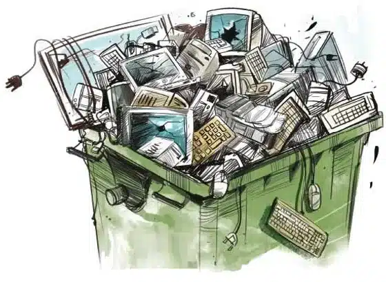 Electronic Waste Disposal - Bargain Dumpster