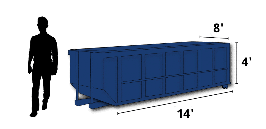 15 Cubic Yard Dumpster Rentals | Bargain Dumpster