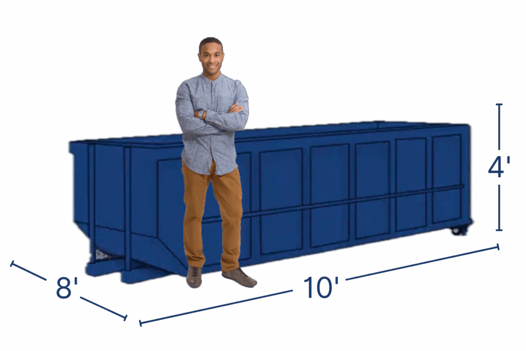 10 Cubic Yard Dumpster Rentals | Bargain Dumpster